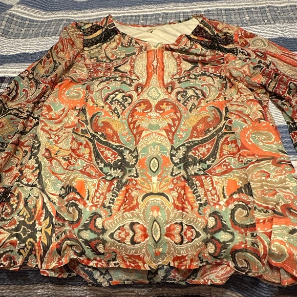Reba | Tops | Reba Paisley | Poshmark
